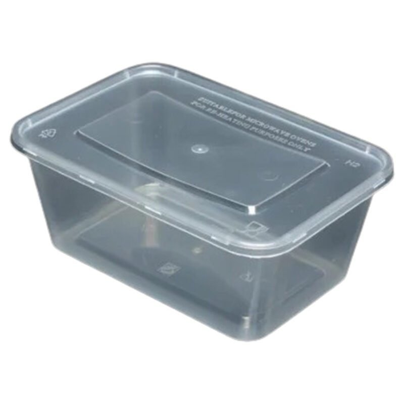 Buy Disposable Plastic Containers - Pack of 25 | Restomart Lahore