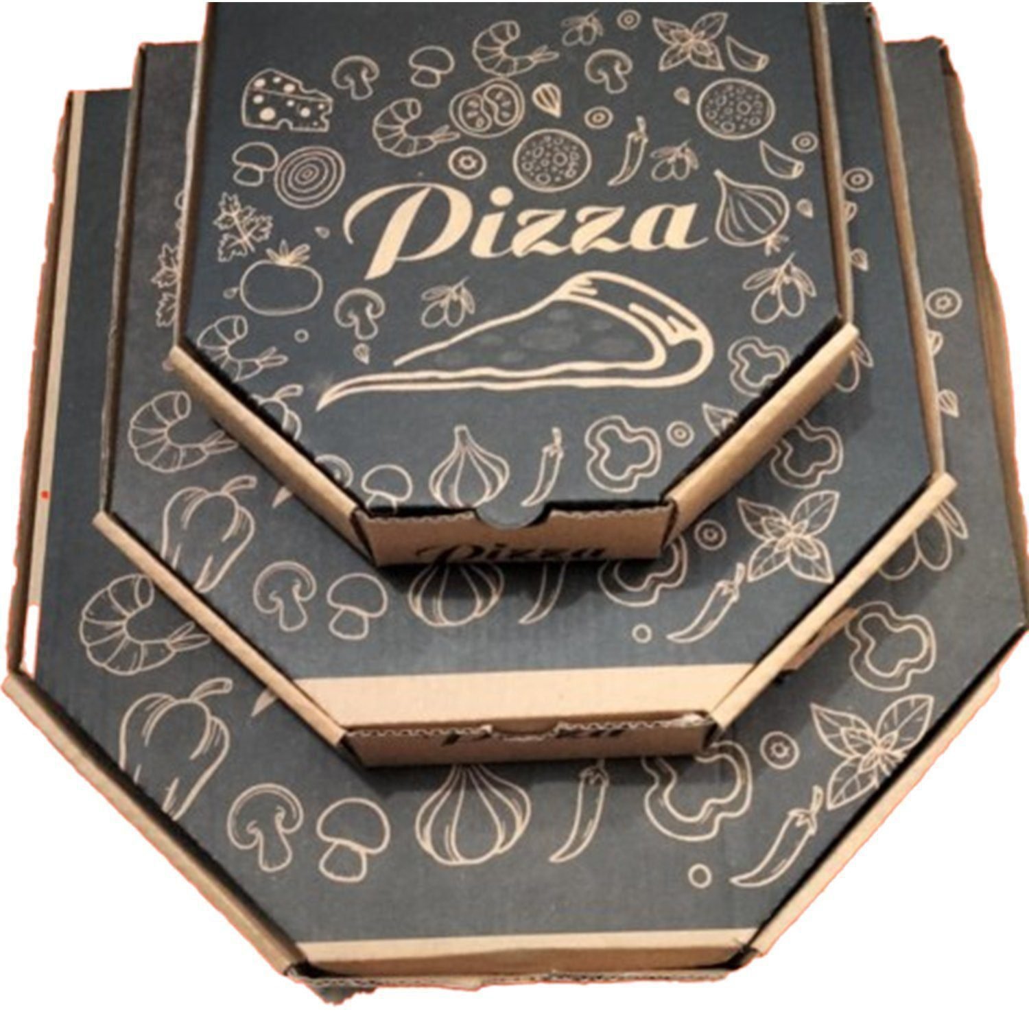 Buy Small Pizza box - pack of 100 | Restomart.pk